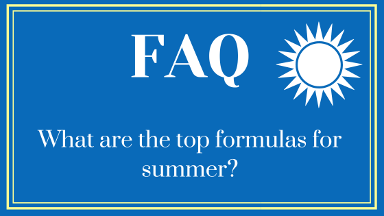 FAQ- What are the top formulas for summer? - TriLight Health