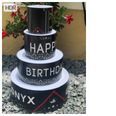 LED Nightclub Cake VIP Birthday Cake Custom Wrap