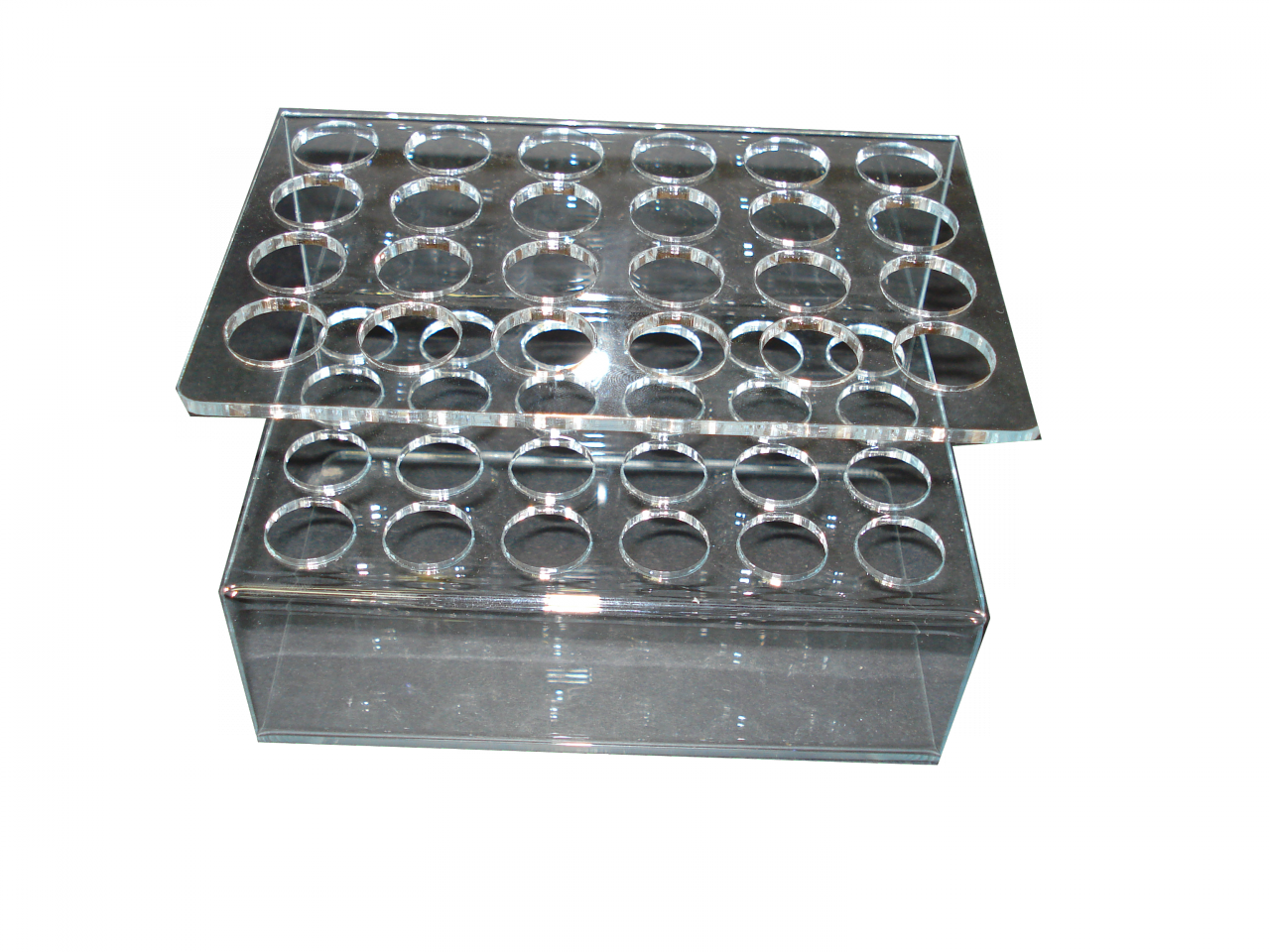 Acrylic Test Tube Rack, test tubes holder