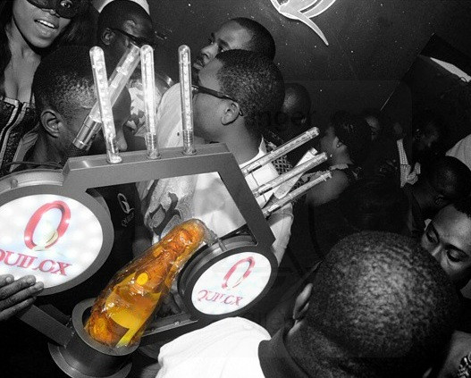 BOTTLE PRESENTER for VIP BOTTLE SERVICE