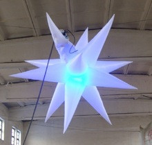 LED inflatable stars club decoration