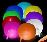 24" Glowing Beach Ball |Glow in a dark beach ball