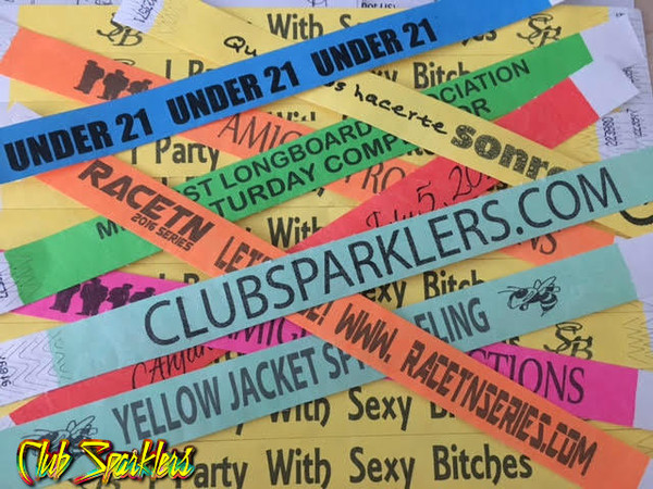 Custom wristbands | tyvek printed wristbands | Personalized wristbands