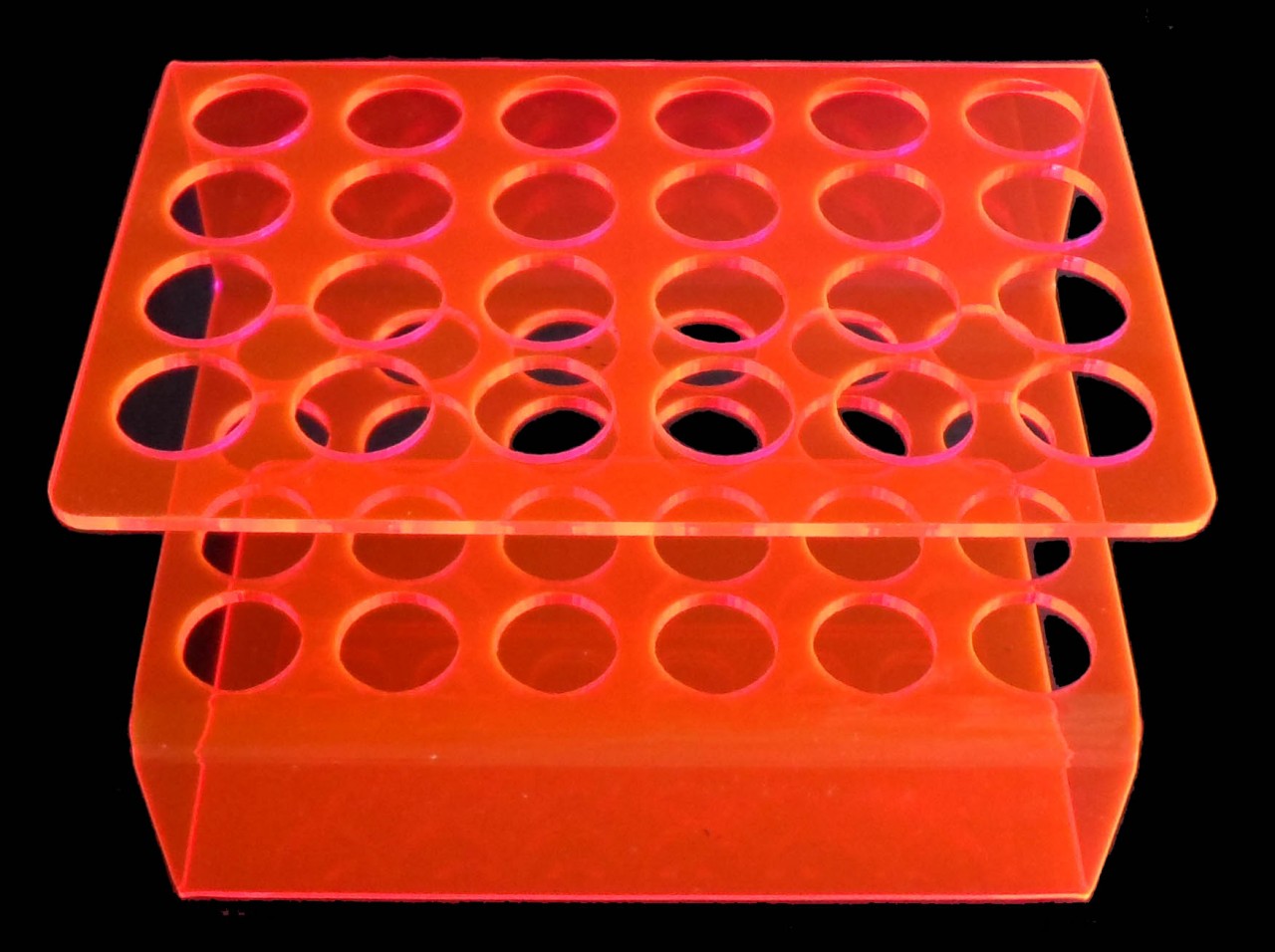 Acrylic Test Tube Rack, shooter rack,