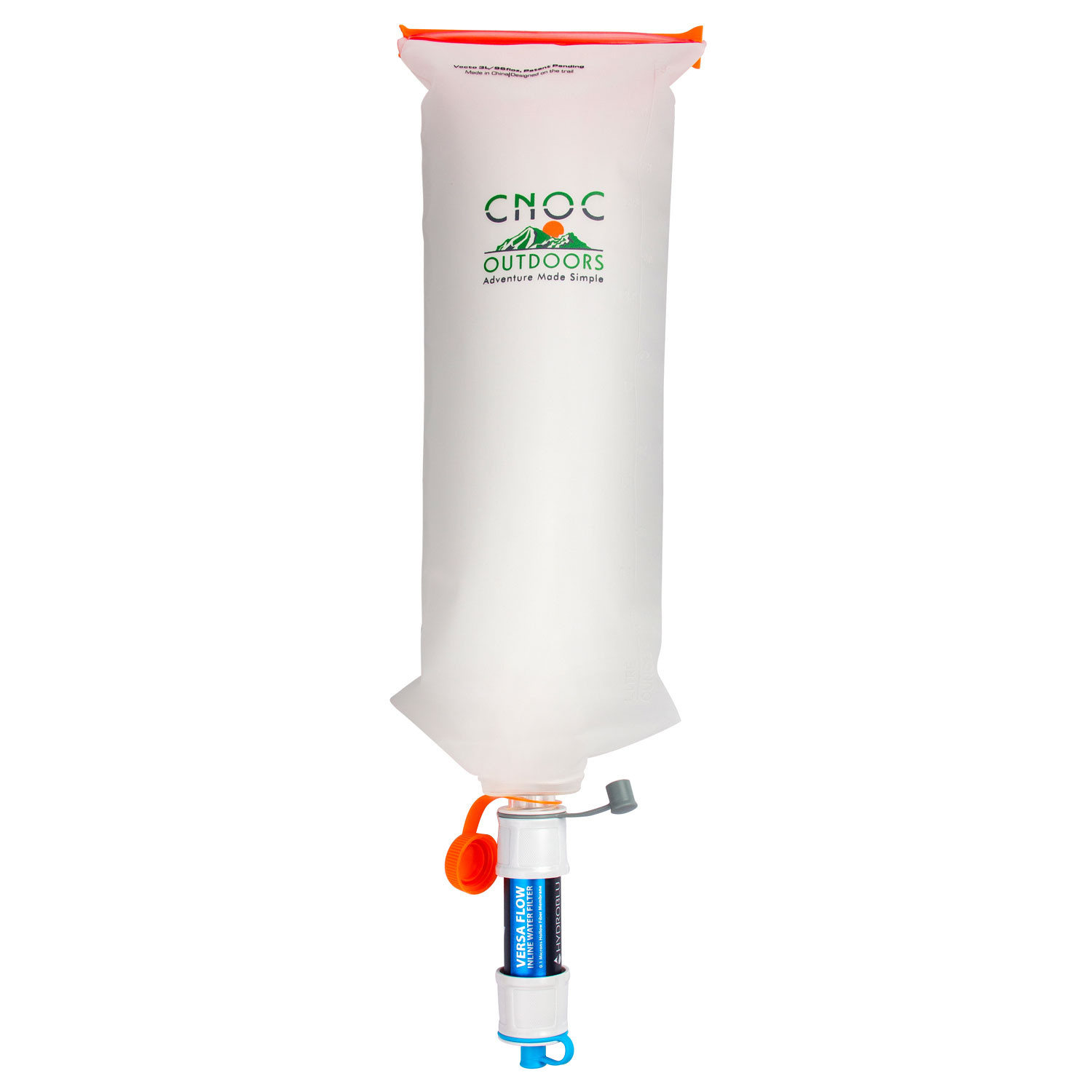 Go Flow Water Gravity Bag with Versa Flow Water Filter
