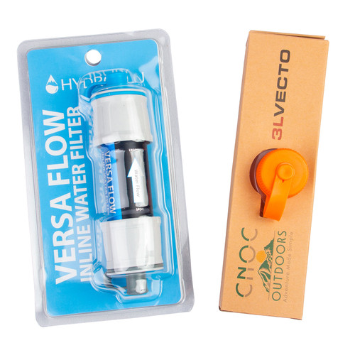 Versa Flow Water Filter and CNOC 3L Vecto Water Container Pack