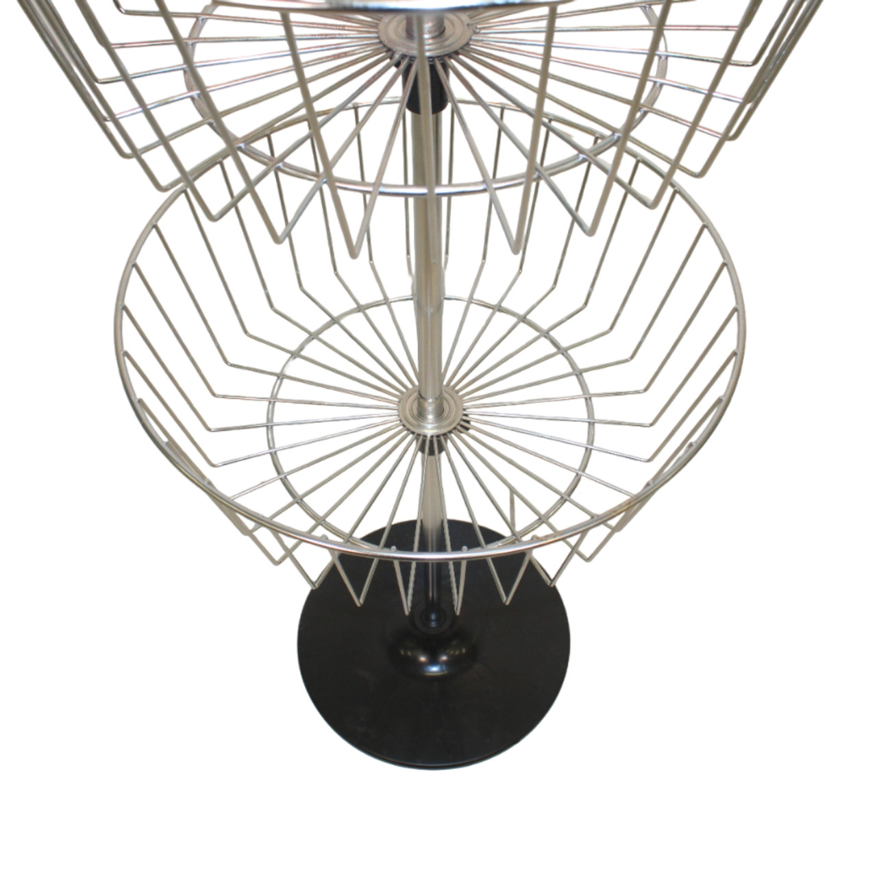 2 Tier Basket Spinner Rack