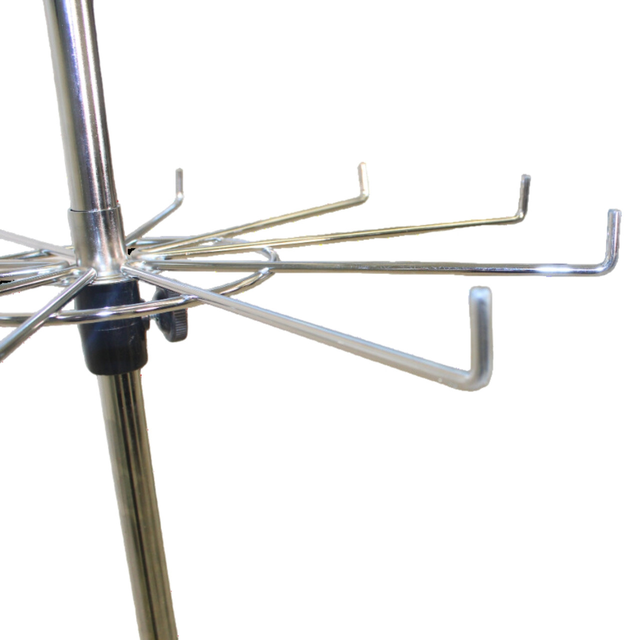 4 Tier 10 Hook Spinner Rack