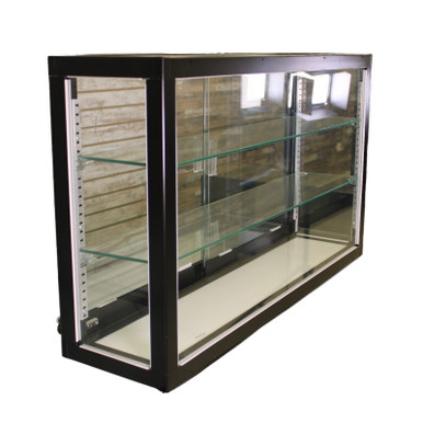 Counter Top or Wall Mount Aluminum Frame 30 x 8 x 18 - Showcases Direct
