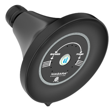 Earth® Luxe Showerhead, 1.5 GPM, Matte Black