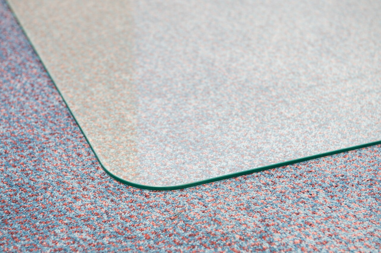 Cleartex Glaciermat, Reinforced Glass Chair Mat for Hard Floors and All ...