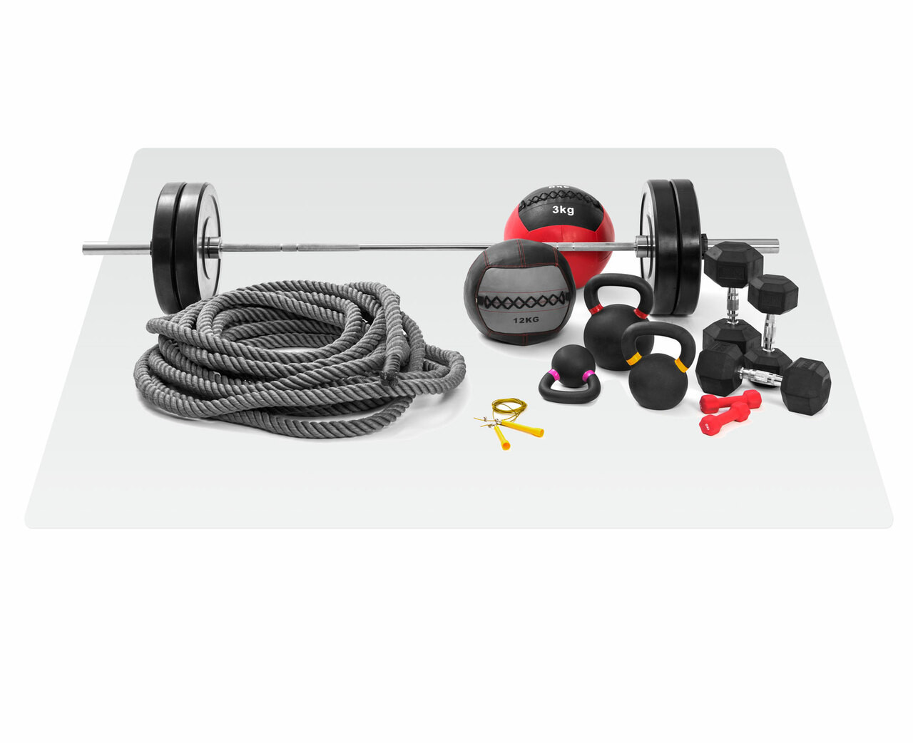 Cleartex Anti-Slip Polycarbonate Floor Protector Exercise Mat for Home ...