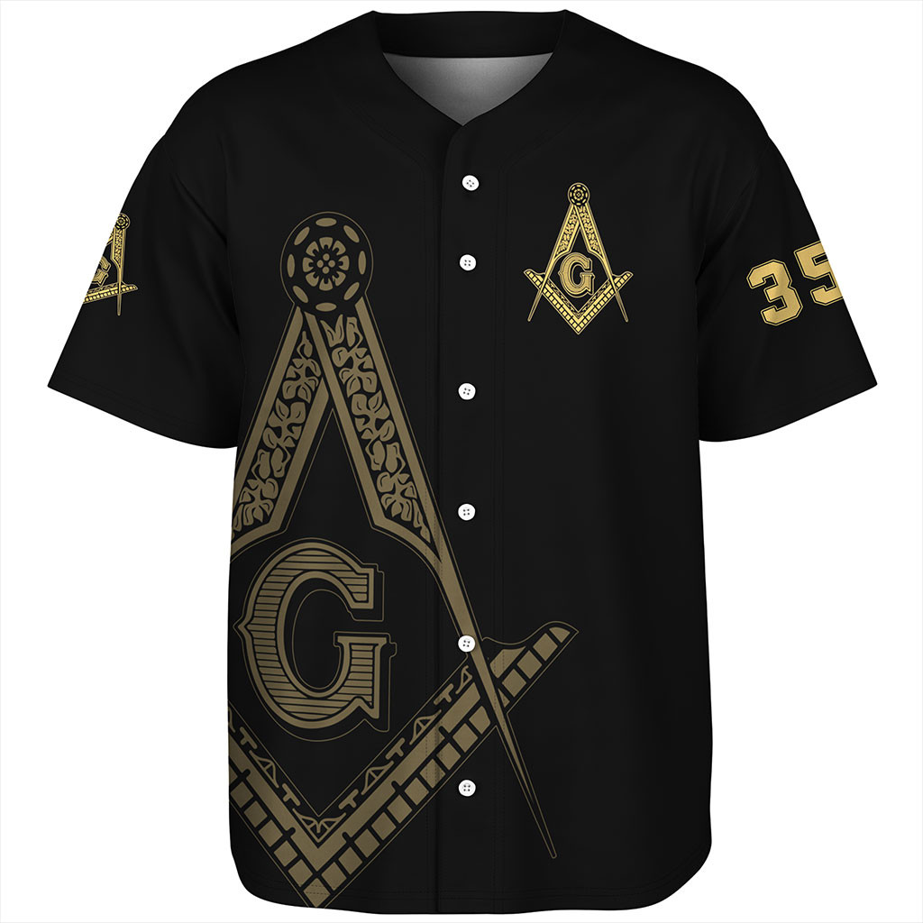 Freemasonry Baseball Shirt Letter Style