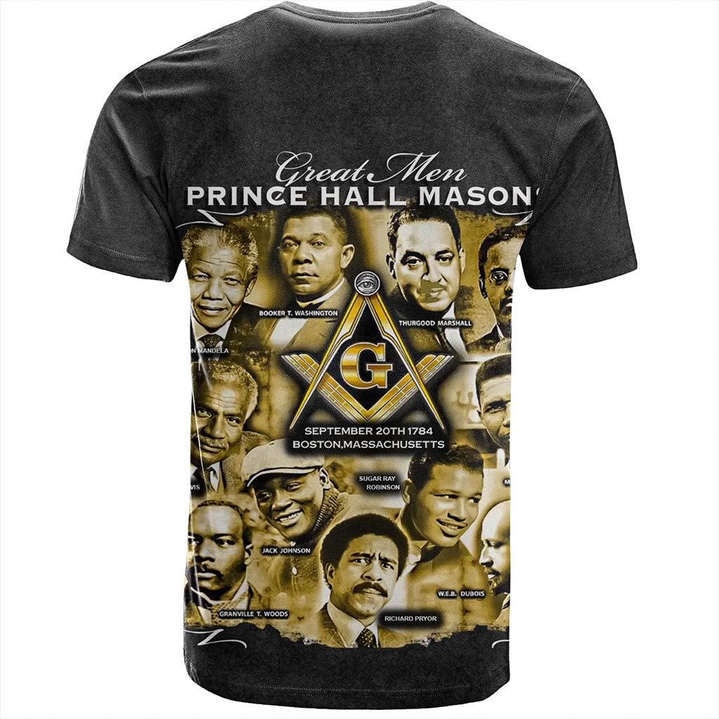 Freemasonry T-Shirt Prince Hall Freemasonry Dropi