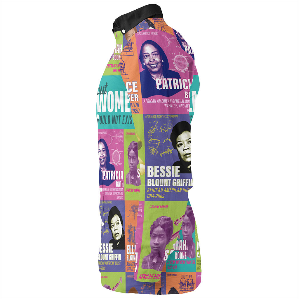 Black History Long Sleeve Shirt African Women Inventors