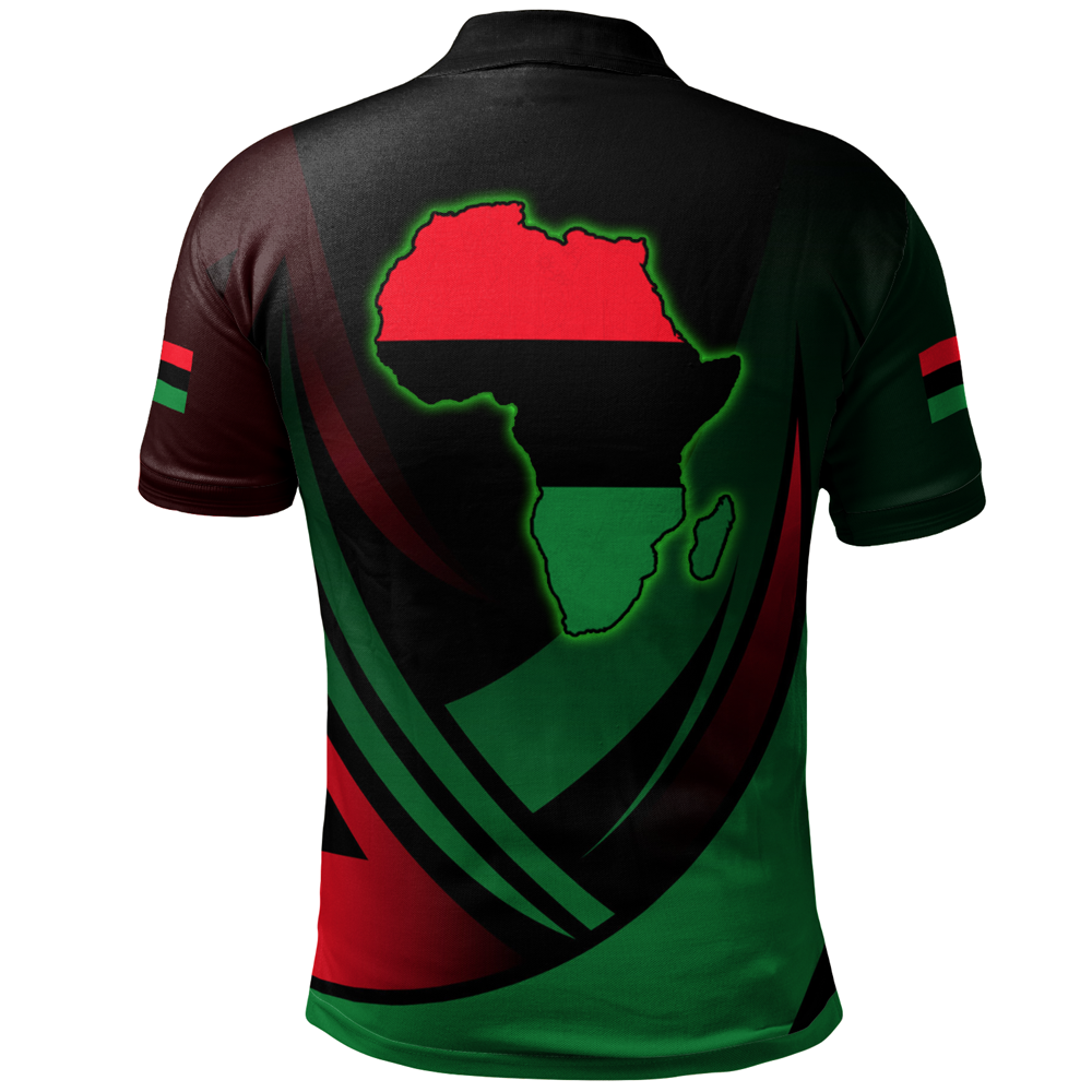 African Polo Shirt - Custom Africa Sports Style Polo Shirt