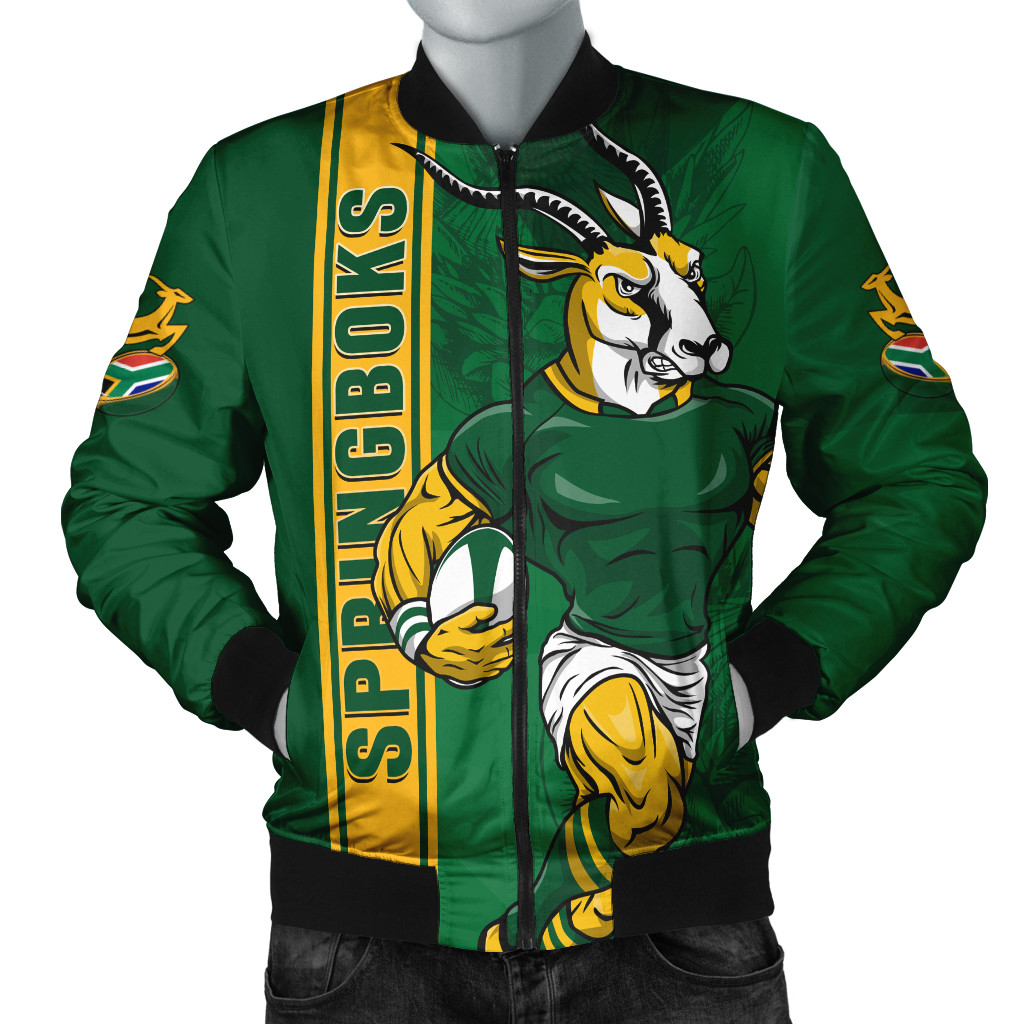 South Africa Bomber Jacket Springboks Go Bokke Champions Style