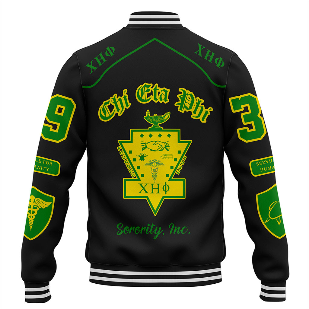 Chi Eta Phi Baseball Jacket Sorority