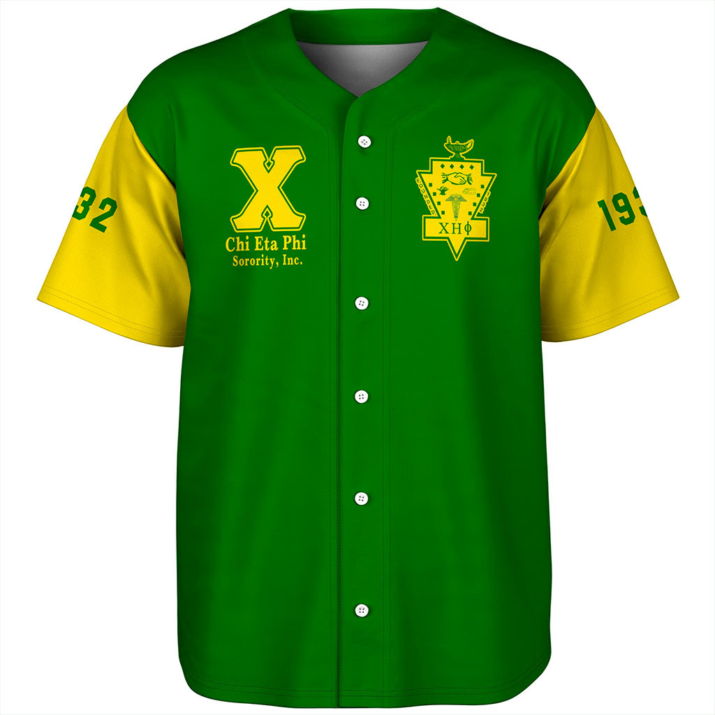 Chi Eta Phi Baseball Shirt Varsity
