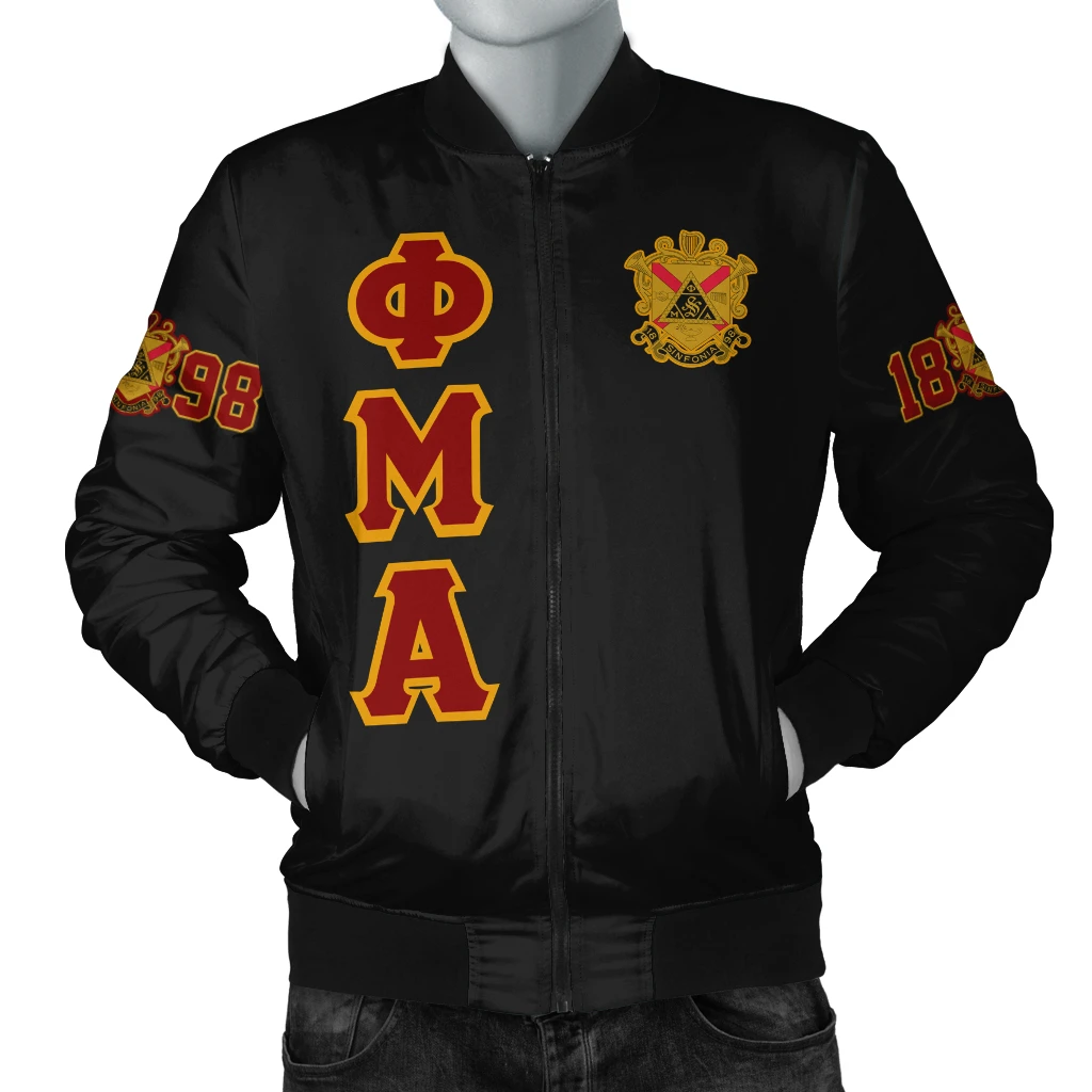 Phi Mu Alpha Sinfonia Bomber Jacket Letter