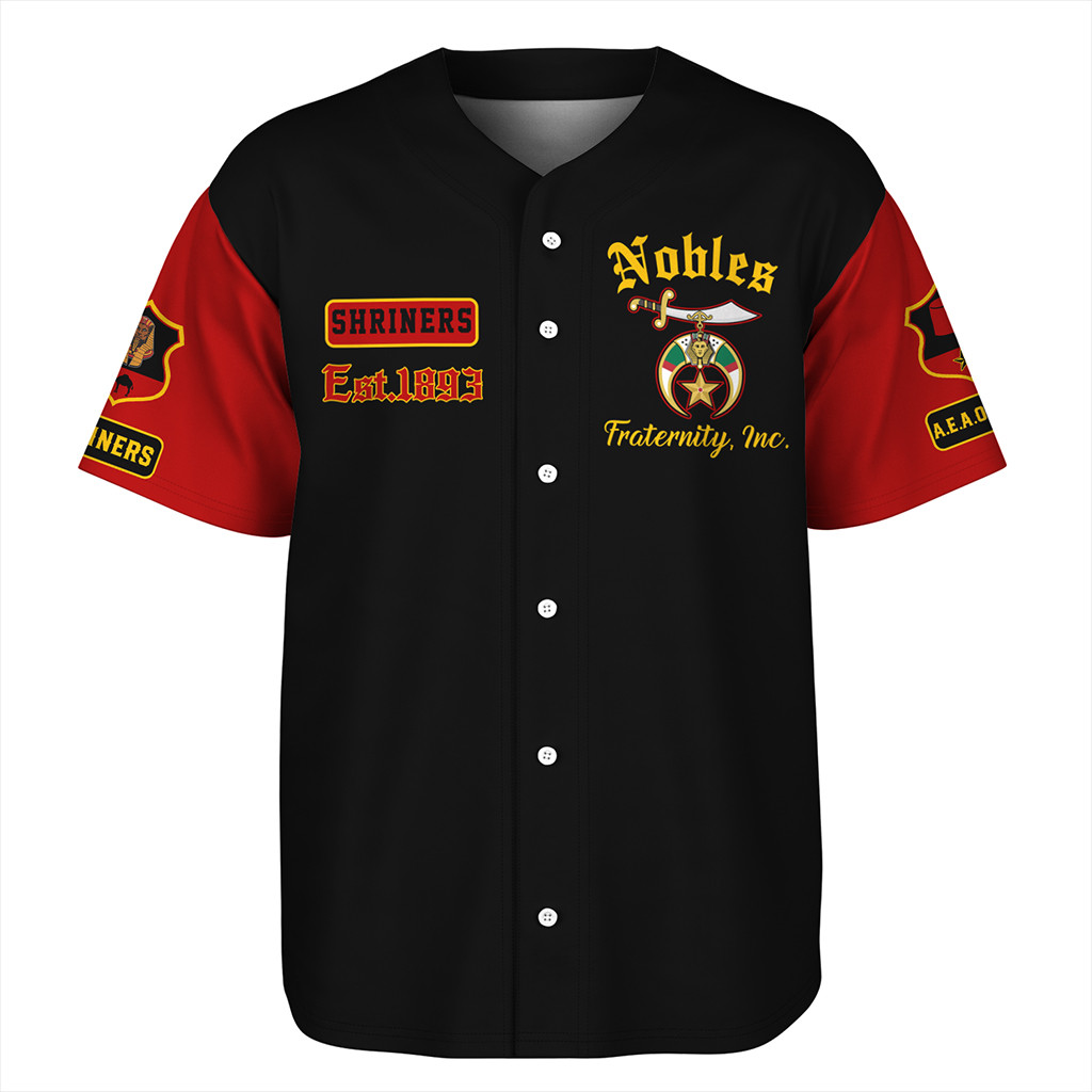 Shriners Baseball Shirt AEAONMS Graphic Style