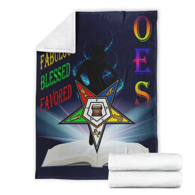 OES Blanket - African Patterns OES Logo Blanket