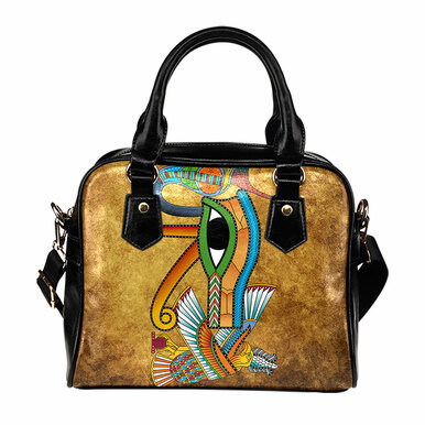 Egyptian Shoulder Handbag - African Patterns Egyptian Hieroglyphics and ...