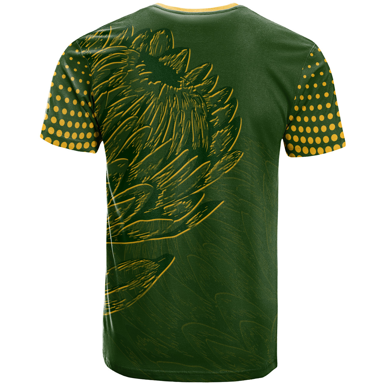 South Africa Springbok Rugby With Protea T-Shirt