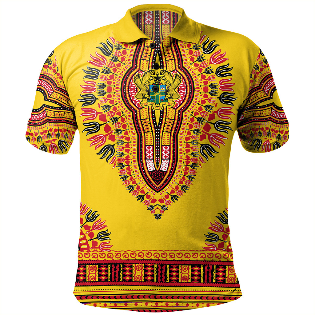 Ghana Polo Shirt Dashiki