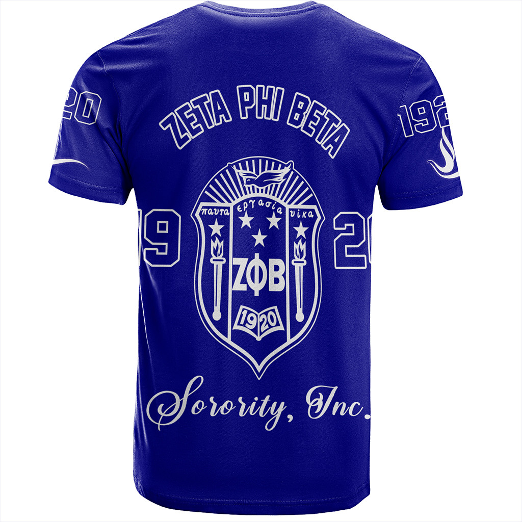 Zeta Phi Beta T-Shirt Sorority Edsel Style