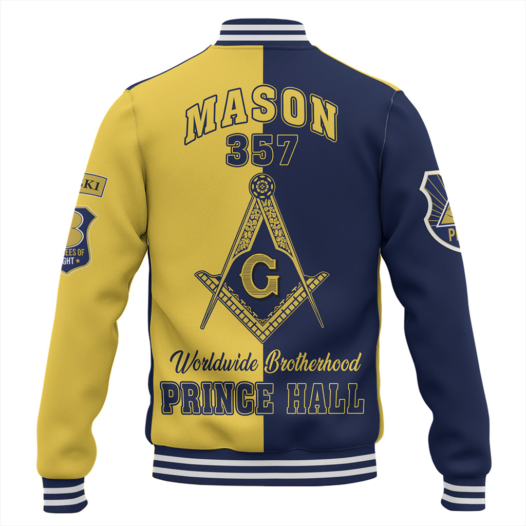 Prince Hall Freemasonry Baseball Jacket Mason 357 Prince Hall Masonic