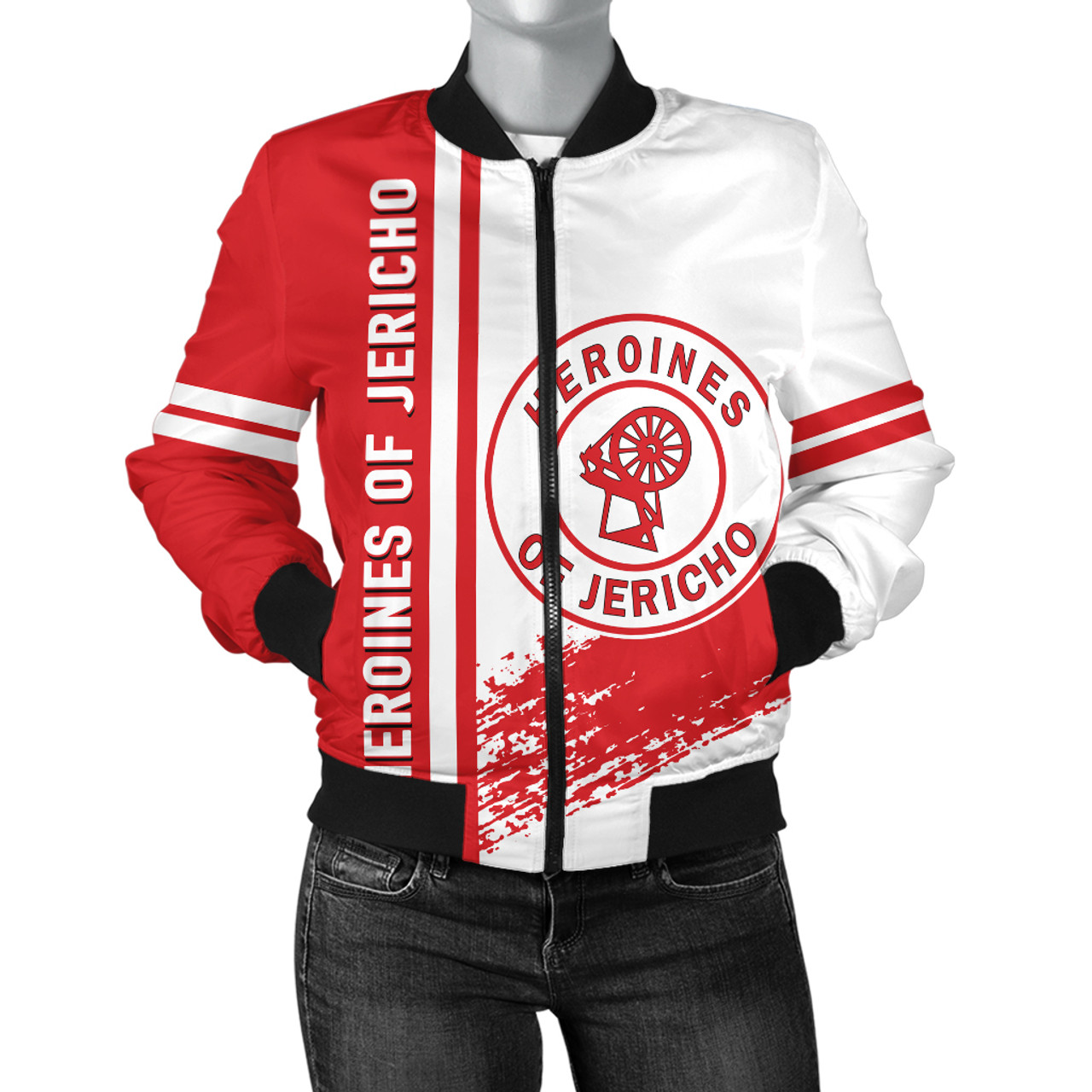 Heroines of Jericho Bomber Jacket Quater Style