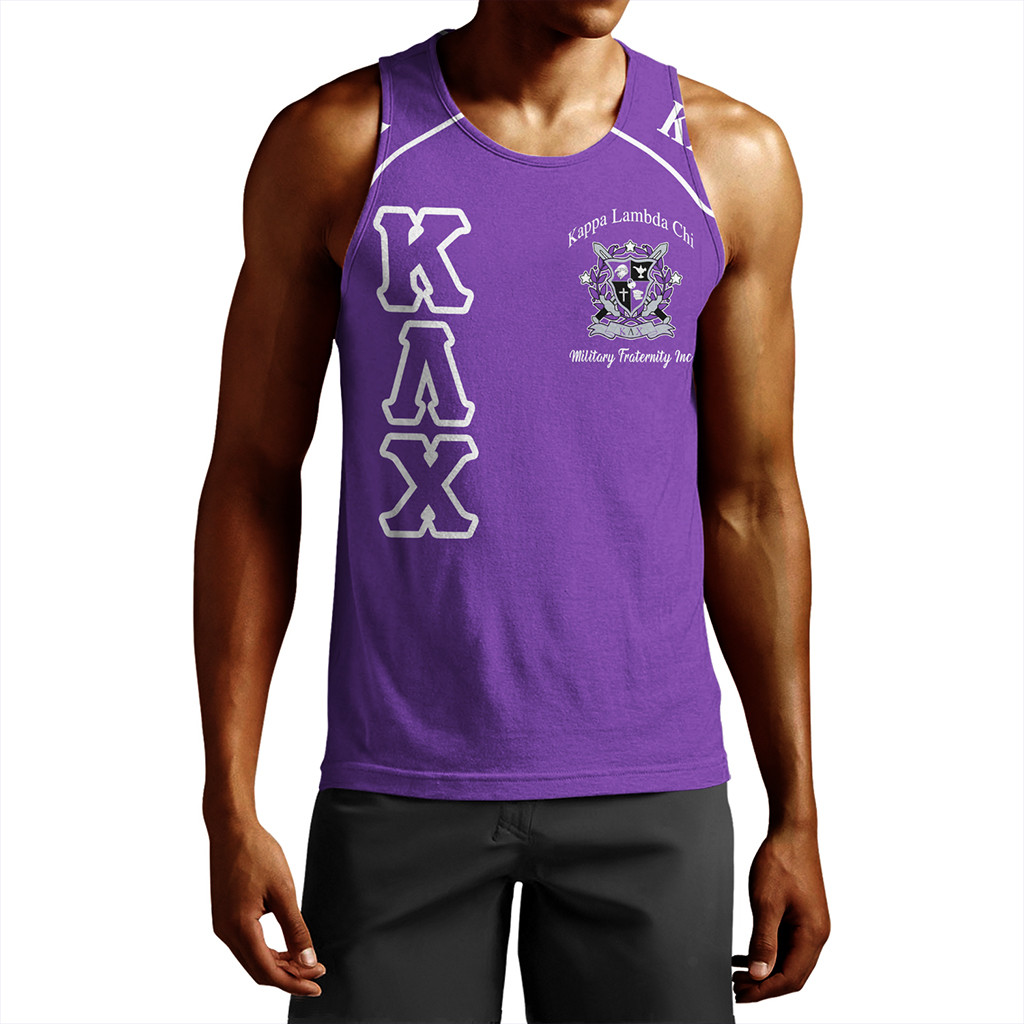 Kappa Lambda Chi Tank Top Military Fraternity Color