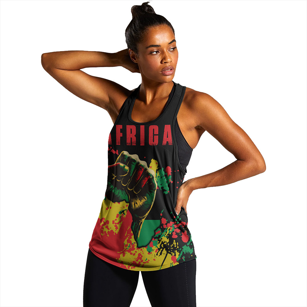 Pan-African Women Tank Spanit Style