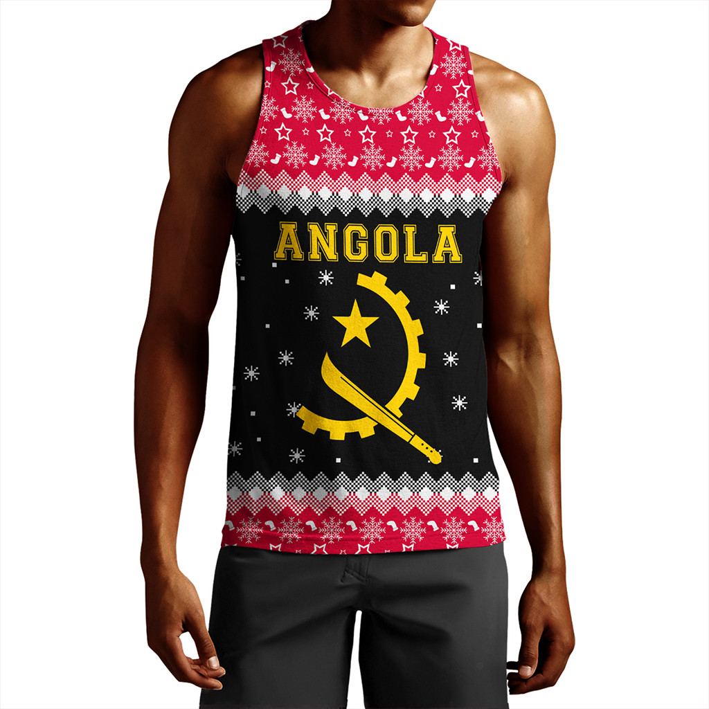 Angola Tank Top Christmas Coat of Arms