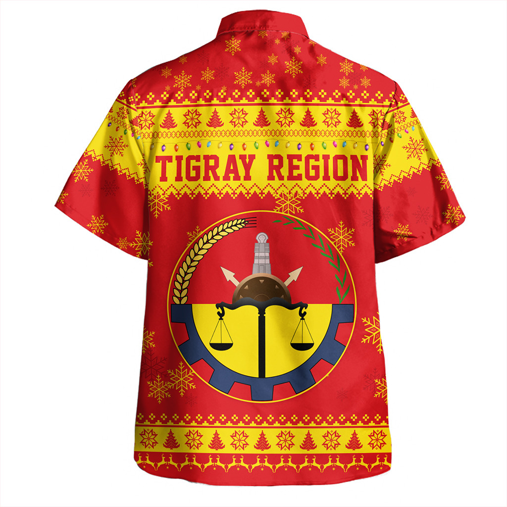 Tigray Hawaiian Shirt Christmas Style Pattern