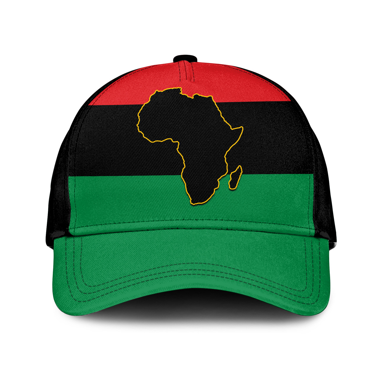 Pan-African Classic Cap Map Flag