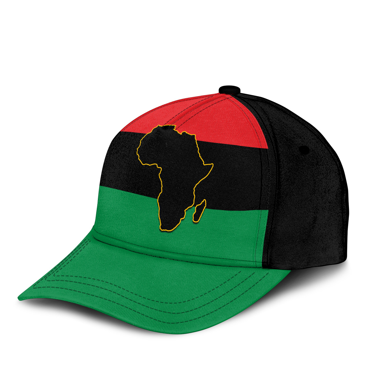 Pan-African Classic Cap Map Flag
