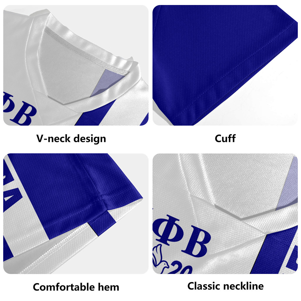 Zeta Phi Beta Rugby Jersey Sorority Hand Sign 1920