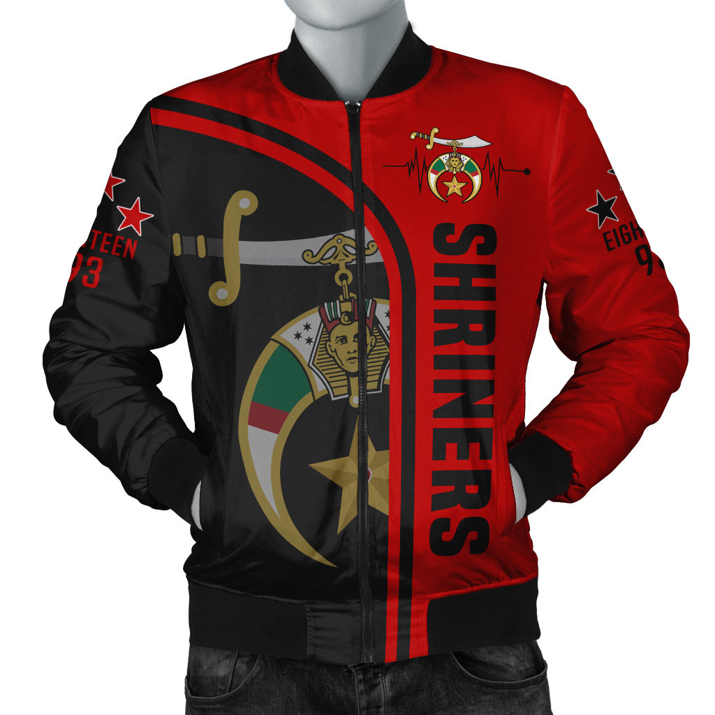Prince Hall Shriners Bomber Jacket Custom In My Heart