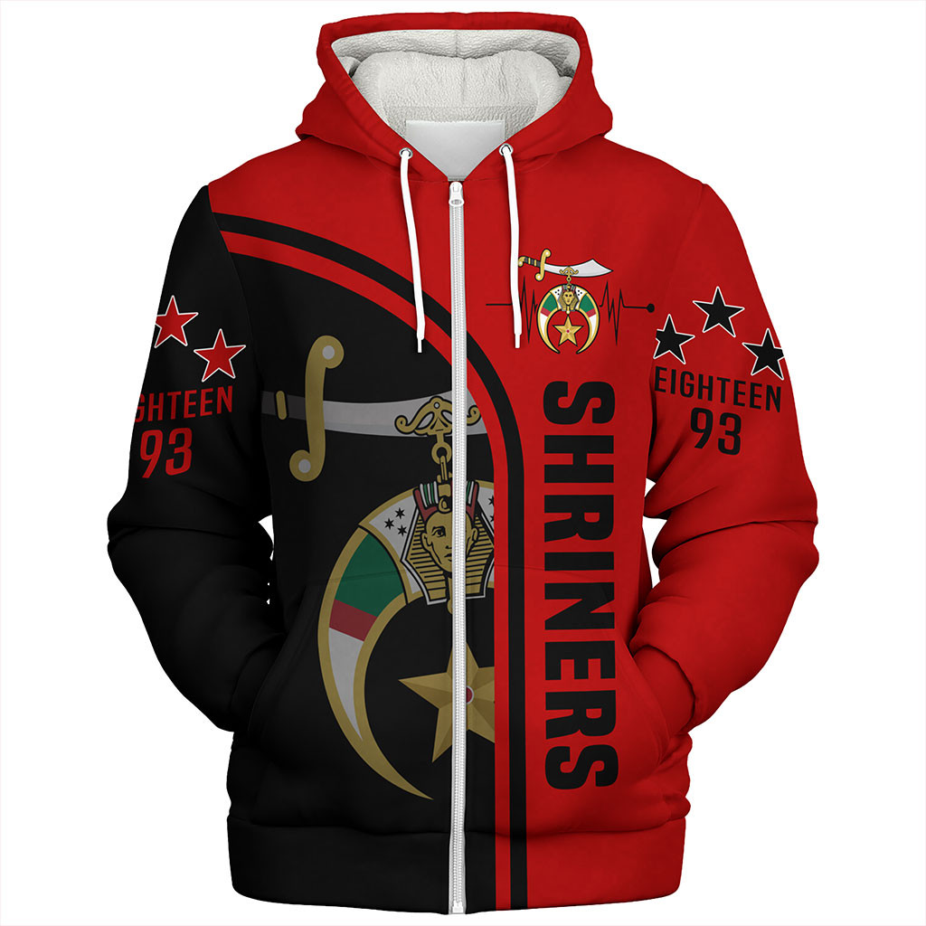 Prince Hall Shriners Sherpa Hoodie Custom In My Heart