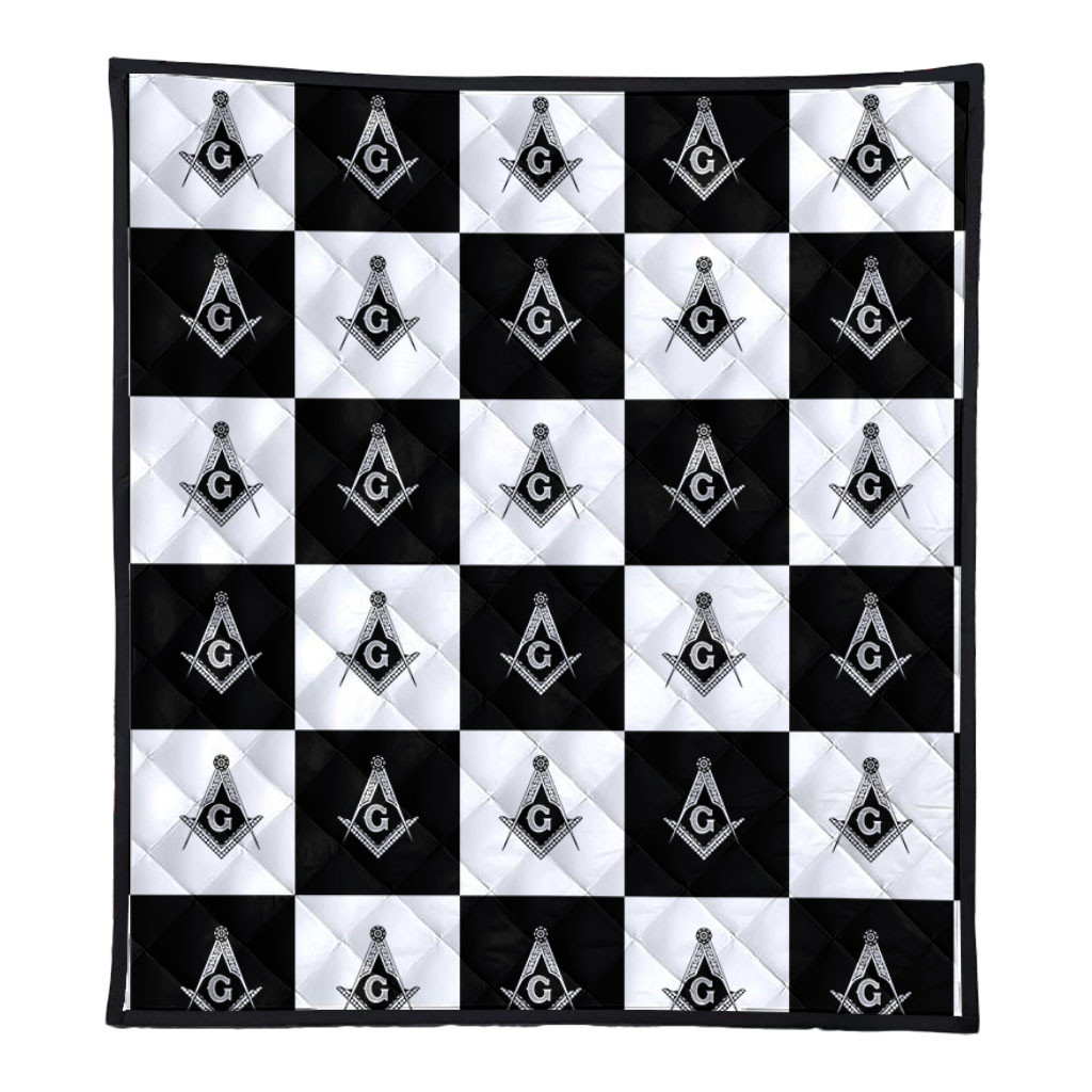 Prince Hall Freemasonry Quilt PHA Masonic Check Caro Pattern