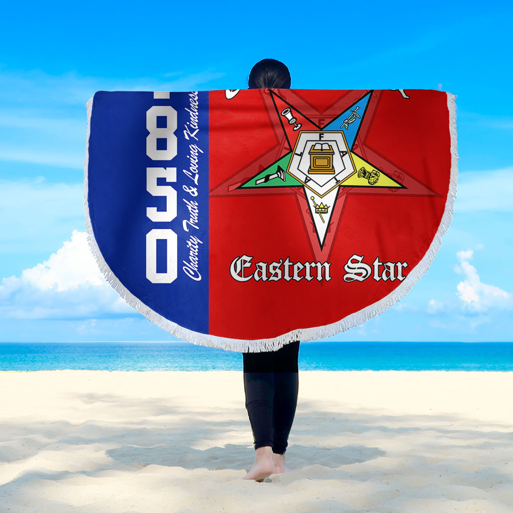 Order of the Eastern Star Beach Blanket OES Letter Since 1850