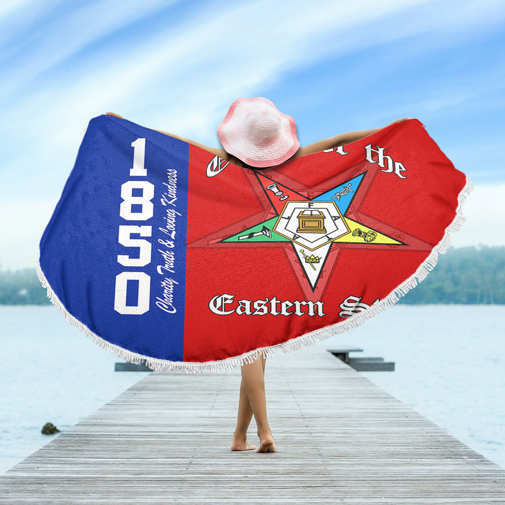 Order of the Eastern Star Beach Blanket OES Letter Since 1850