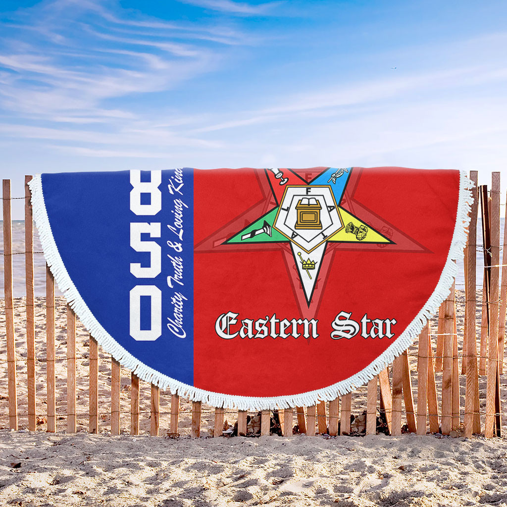 Order of the Eastern Star Beach Blanket OES Letter Since 1850