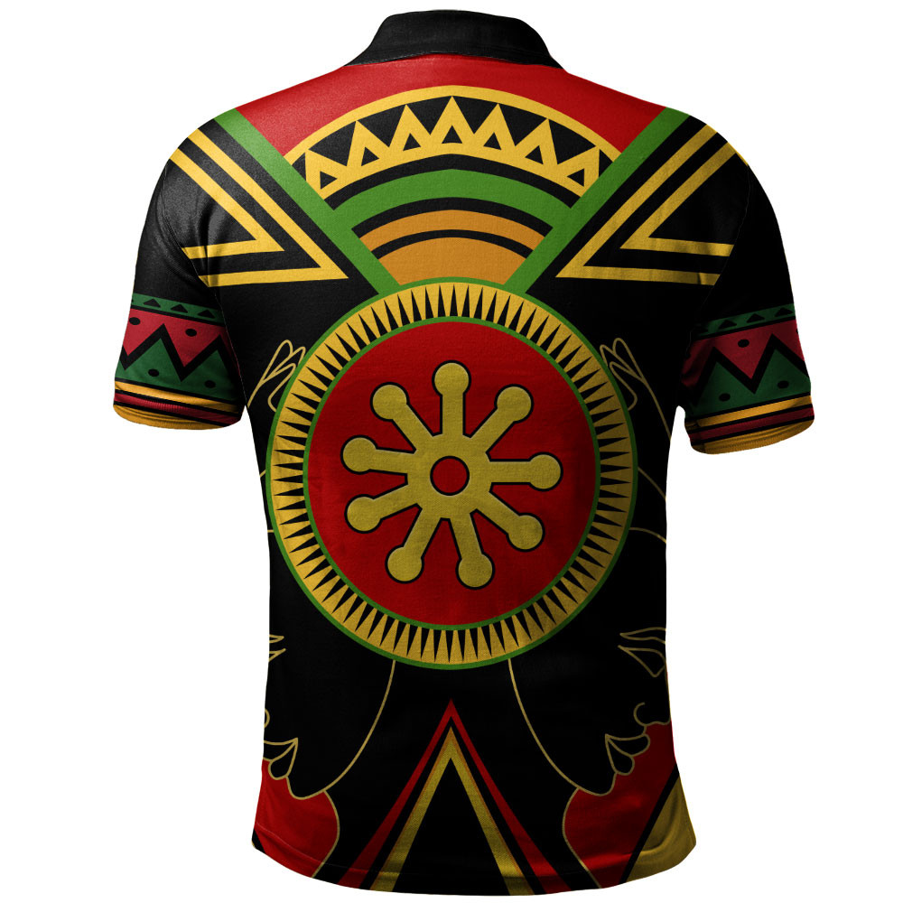 Fofo Polo Shirt Adinkra Symbols
