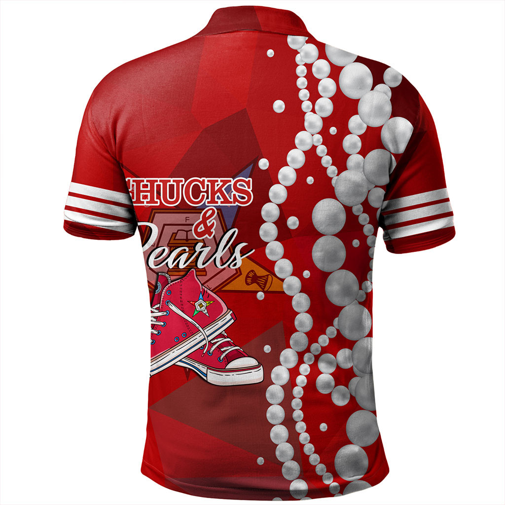 Order of the Eastern Star Polo Shirt Greek Life Chuck And Pearls