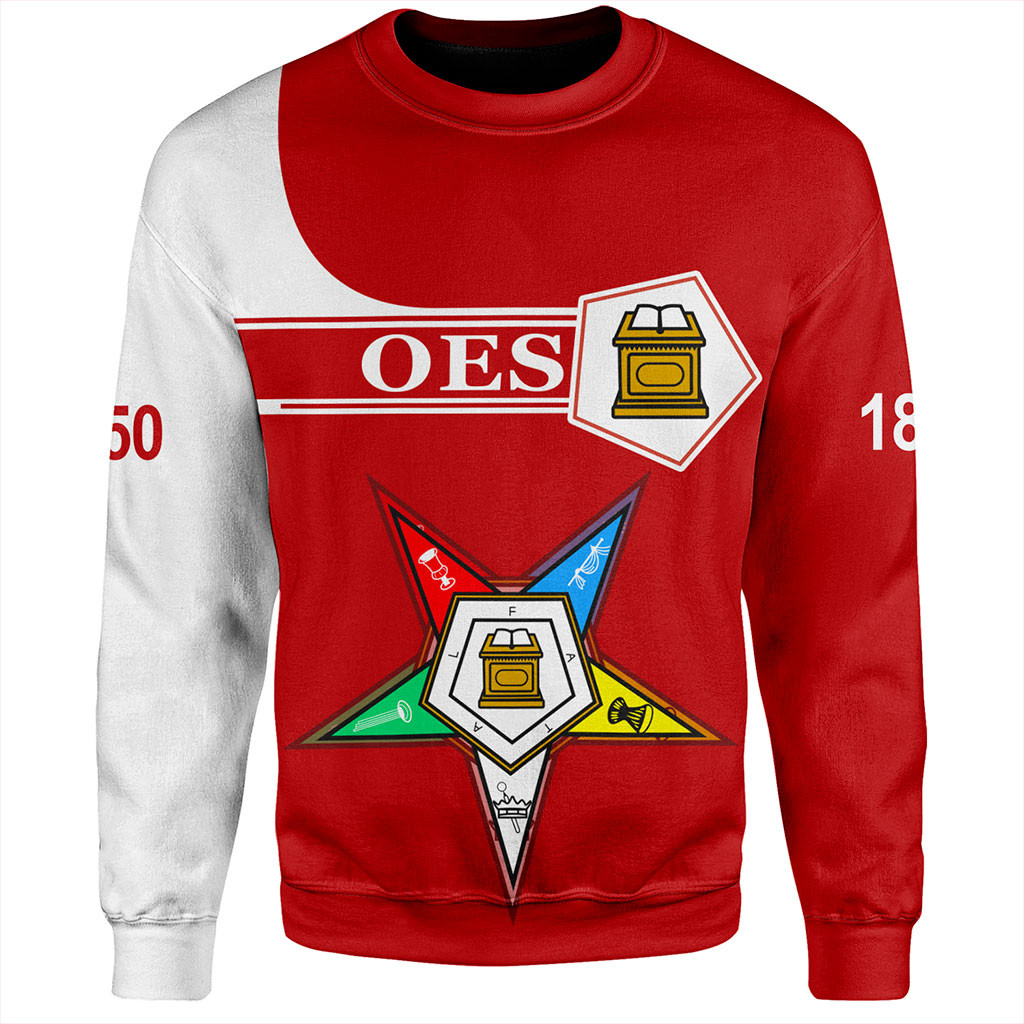 Order of the Eastern Star Sweatshirt Custom Simple Style