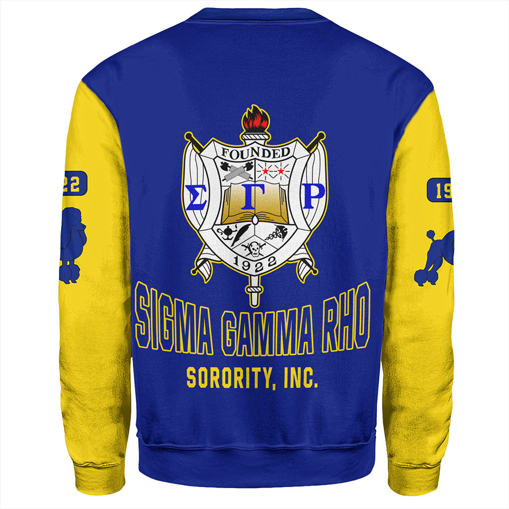 Sigma Gamma Rho Sweatshirt Varsity Style