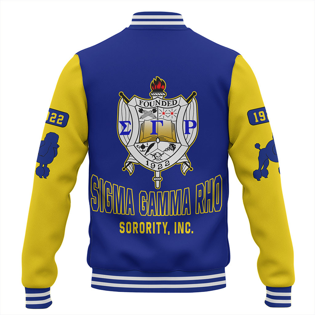 Sigma Gamma Rho Baseball Jacket Varsity Style